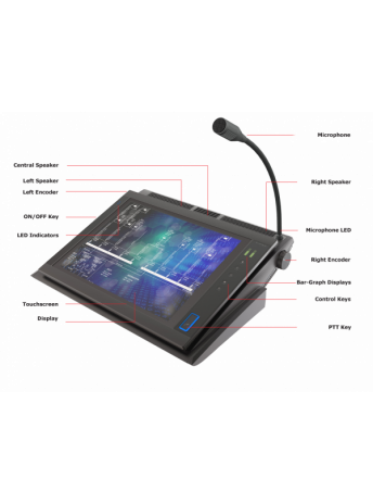 Ordinateur tactile 15'' avec système INTERCOM - TIPRO - BeFREE 20
